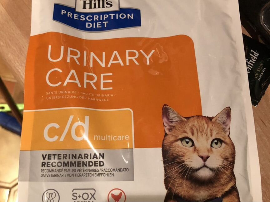 Сухой корм для кошек Hill's c/d Urinary