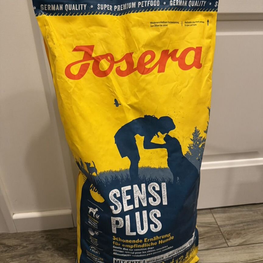 Корм для собак Josera Sensi Plus утка 10 кг