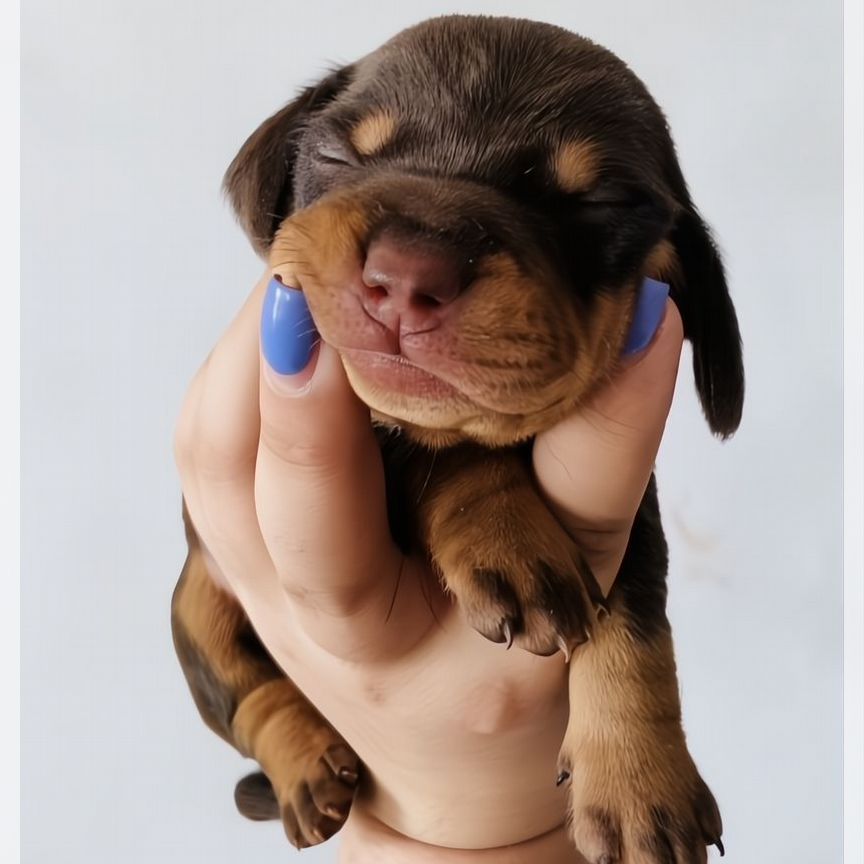 Карликовая такса, щенок