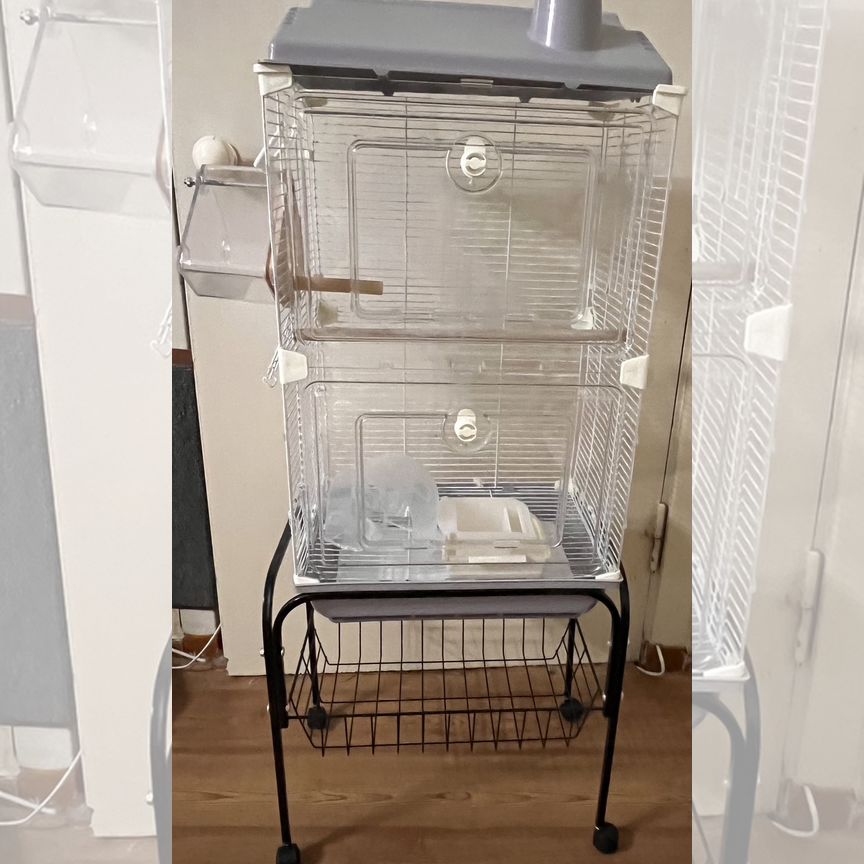 Клетка для небольших попугайчиков