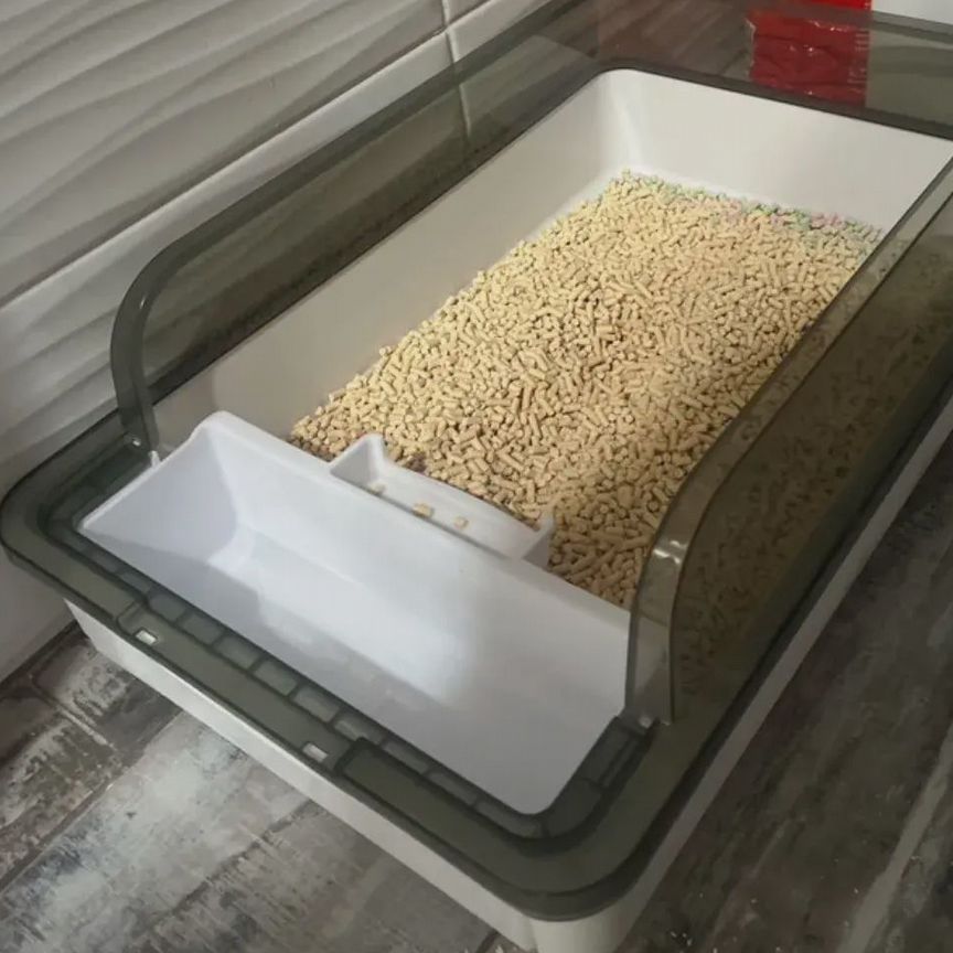 Лоток для кошек с высоким бортом