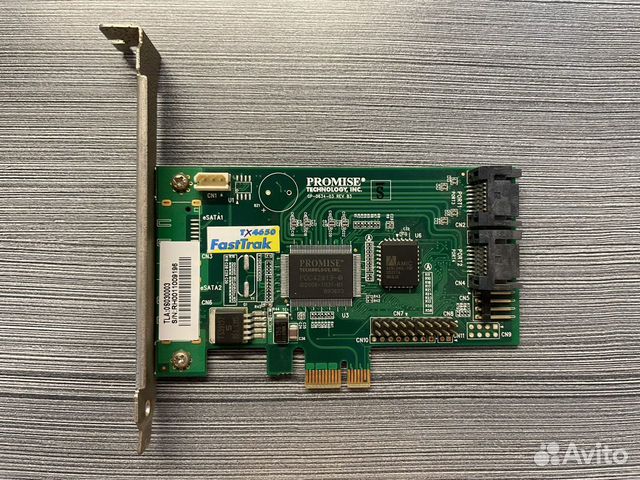 Raid контроллер Promise FastTrak TX4650 купить в Санкт-Петербурге | Электроника | Авито