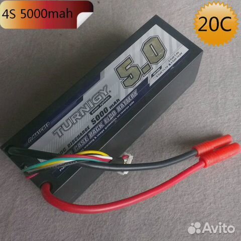 Turnigy Lipo 5000 mAh 4S 14,8V 20C Аккумуляторы купить в Краснодаре | Хобби и отдых | Авито