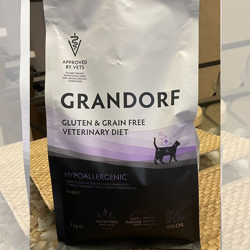 Корм для кошек grandorf hipoallergenic