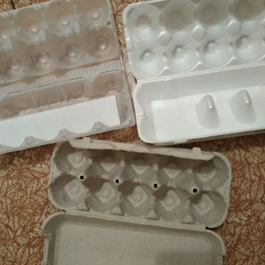 Ячейки для яиц картонные бу