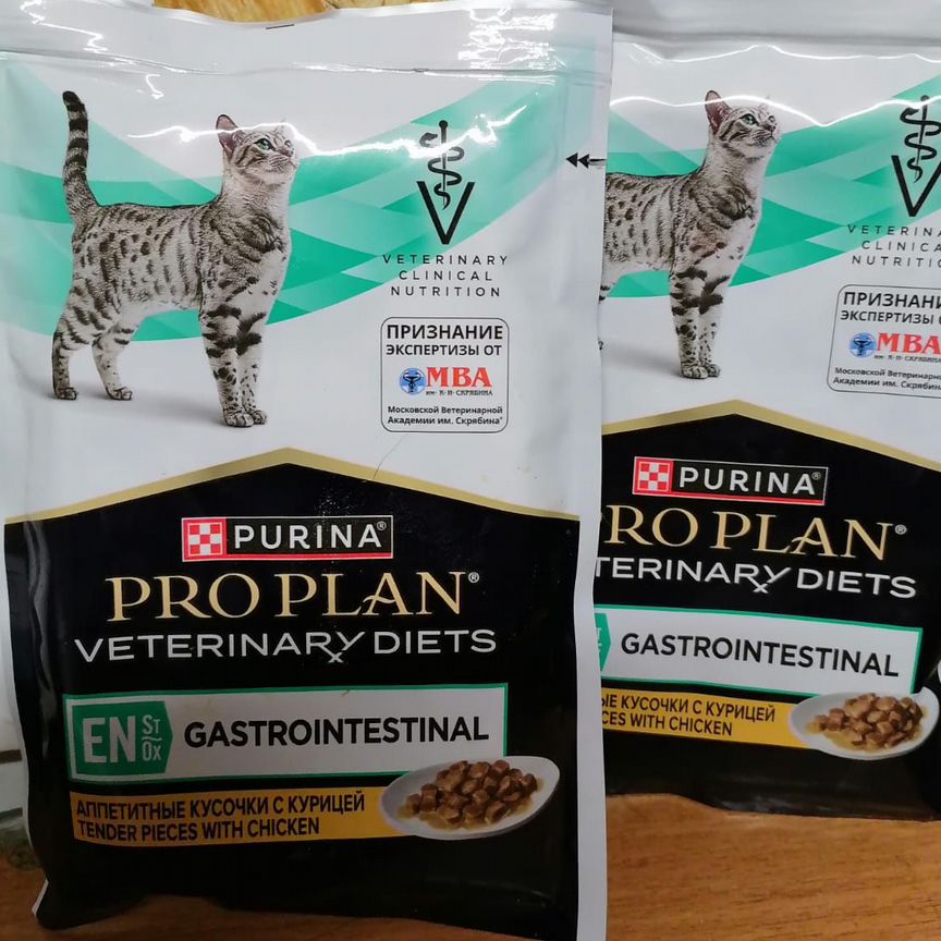 Корм гастро для кошек