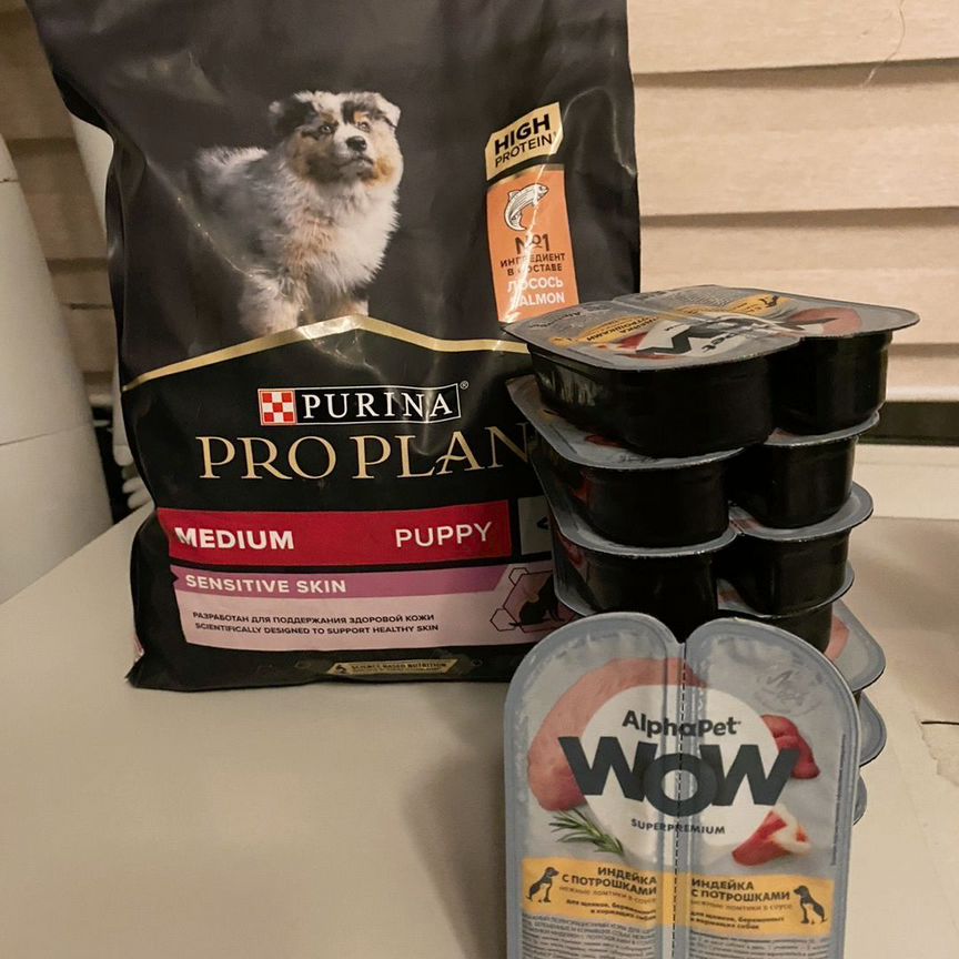 Корм для щенков бесплатно