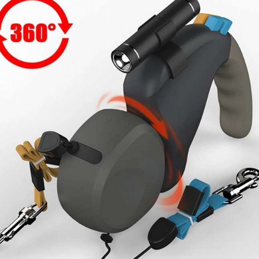 Рулетка на двух собак