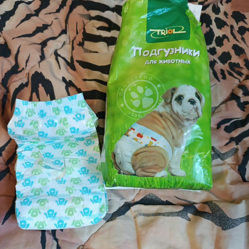 Подгузники для собак м