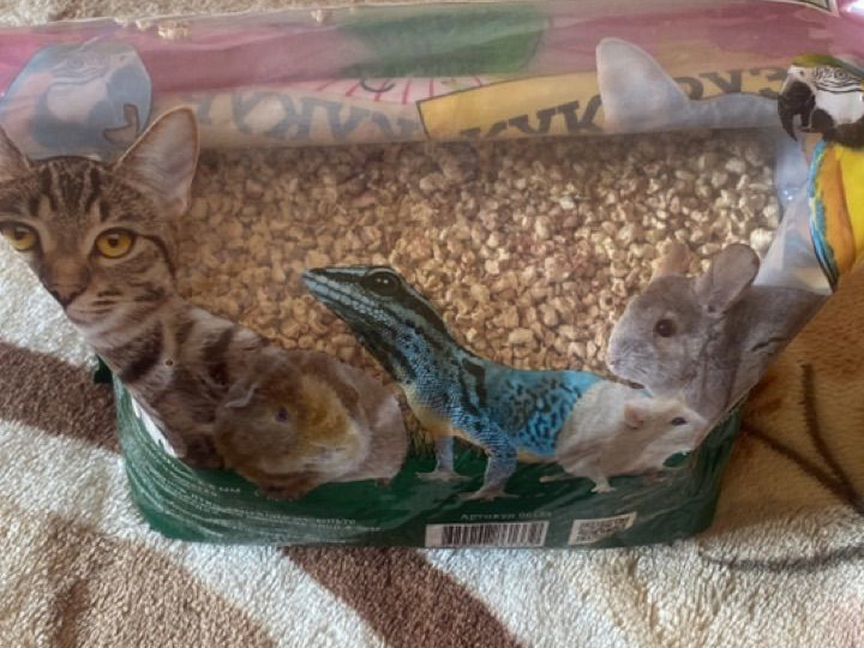 Кукурузный наполнитель для животных