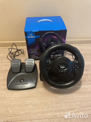 Игровой руль для пк Sven GC-W300 купить в Люберцах | Электроника | Авито