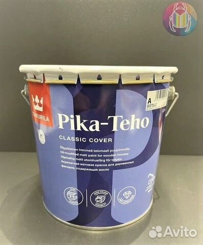 Краска фасадная Tikkurila Pika-Teho купить в Москве | Товары для дома и ...