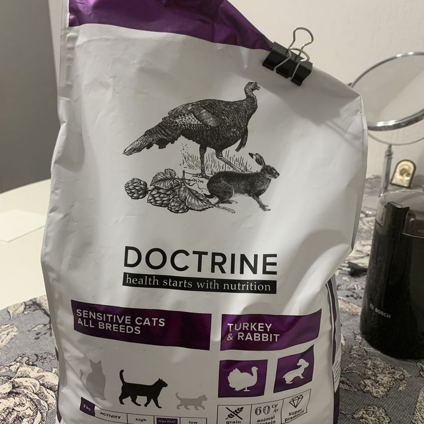 Сухой корм для кошек doctrine super premium