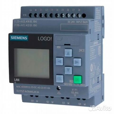 Логический модуль logo 6ED1052-1FB08-0BA0 купить в Москве | Готовый ...