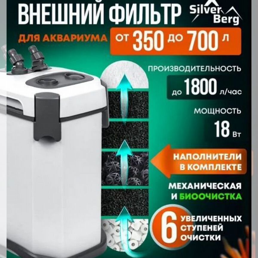 Внешний фильтр для аквариума