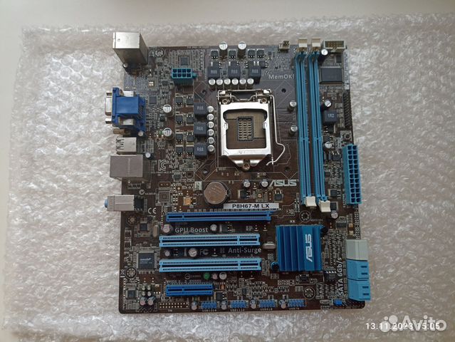Материнская плата asus P8H67-M LX купить в Самаре | Электроника | Авито