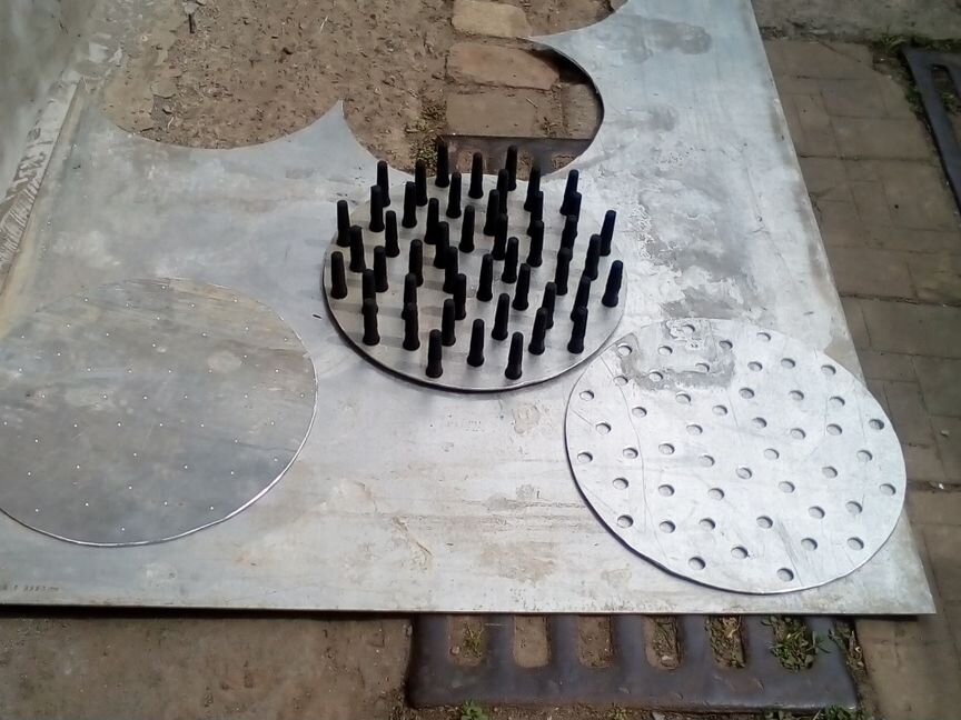 Алюминиевый диск для перосъемной машинки