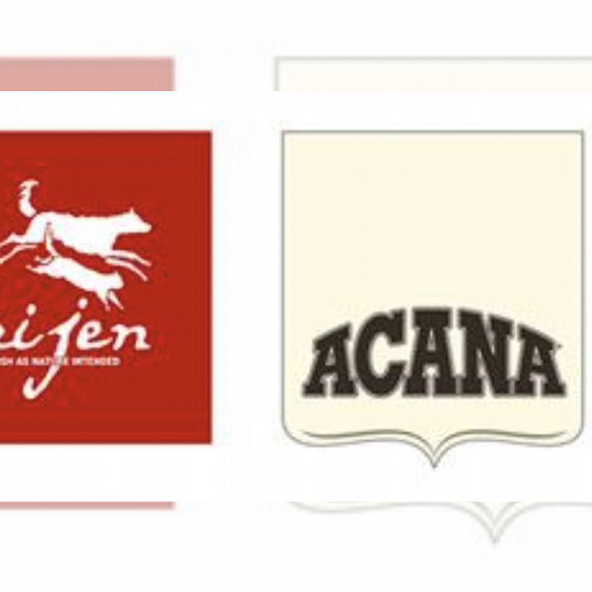 Пачки кормов с дефектом Acana, Orijen и Monge