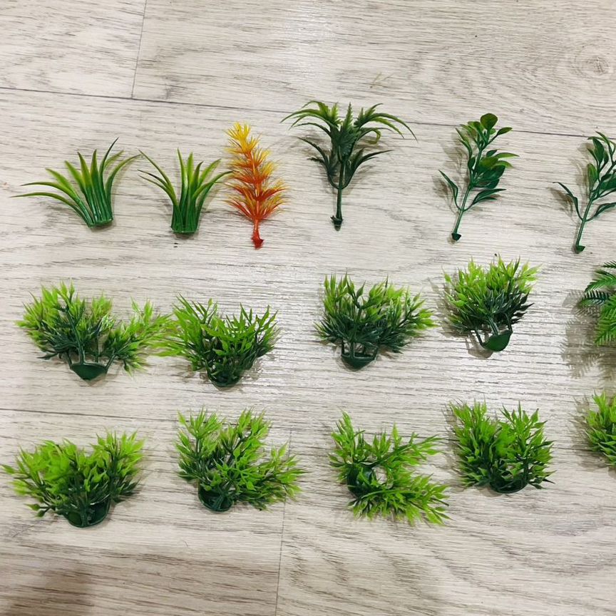 Искусственные растения для аквариума, декора