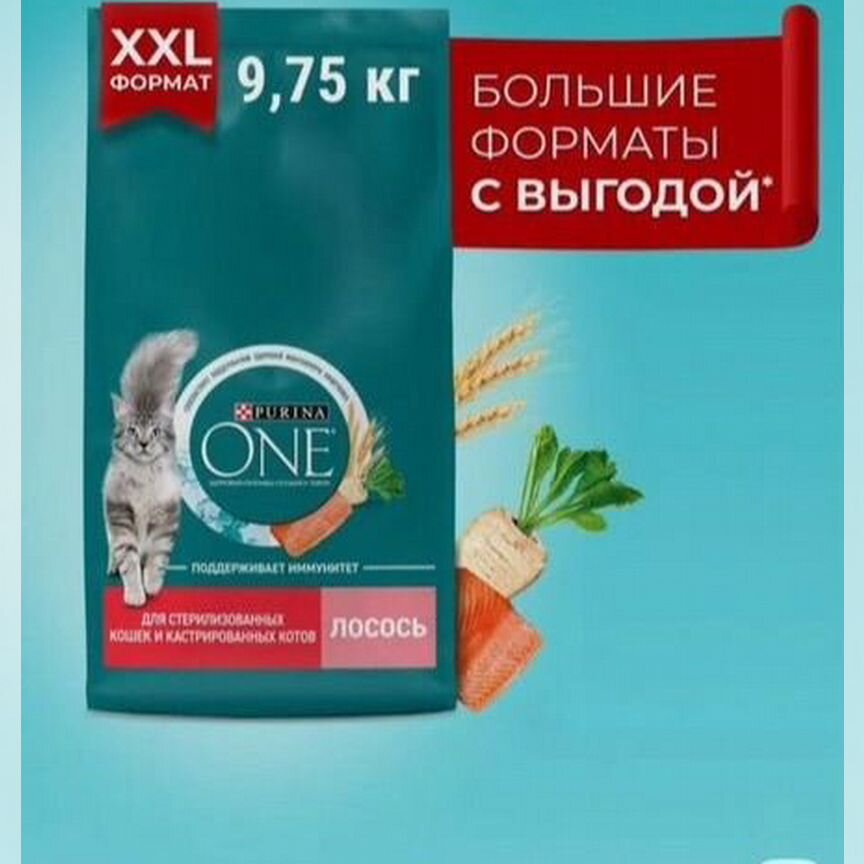 Сухой корм для кошек purina one
