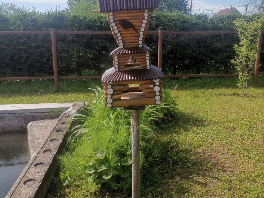 Скворечник - кормушка для птиц