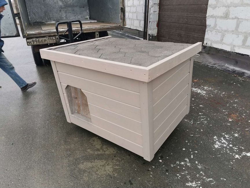 Собачья конура будка теплая зимняя