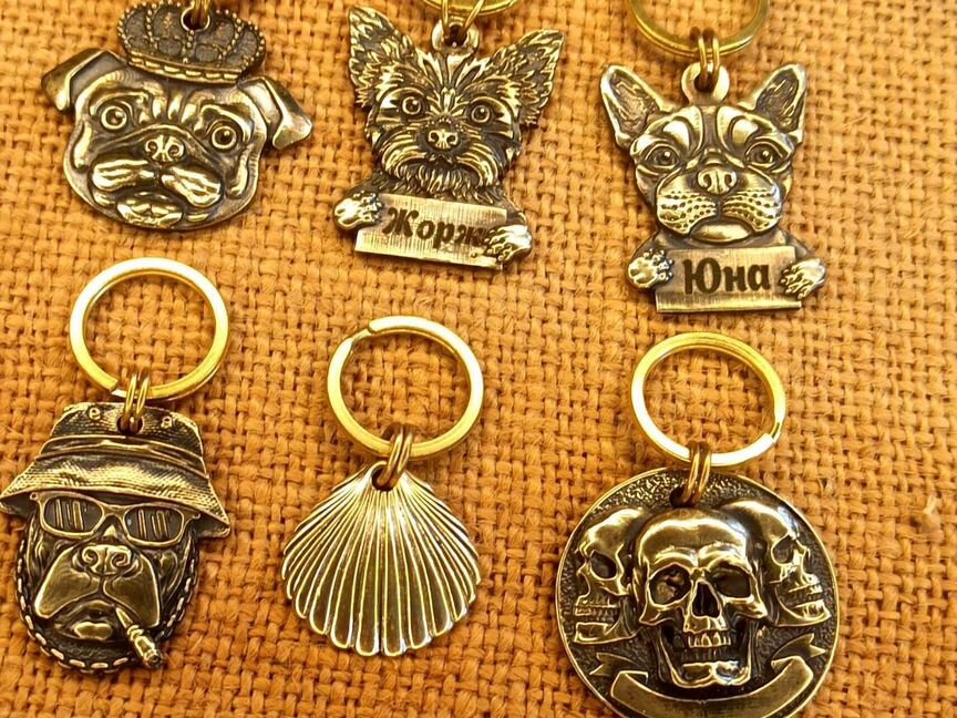 Адресник с гравировкой