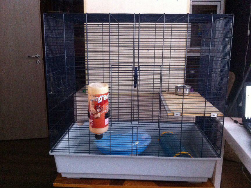 Шикарная клетка для грызунов