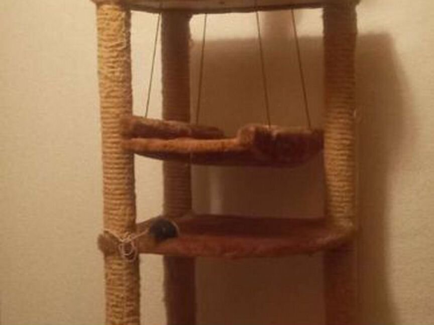 Комплекс для кошек, котят. Домик для кошки, Кошкин