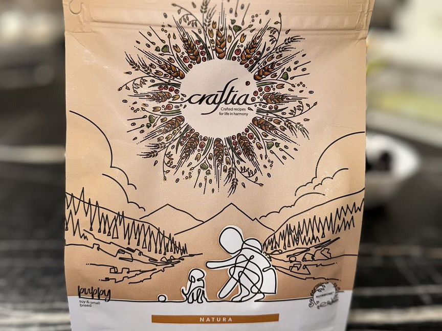 Корм Craftia для щенков мелких пород
