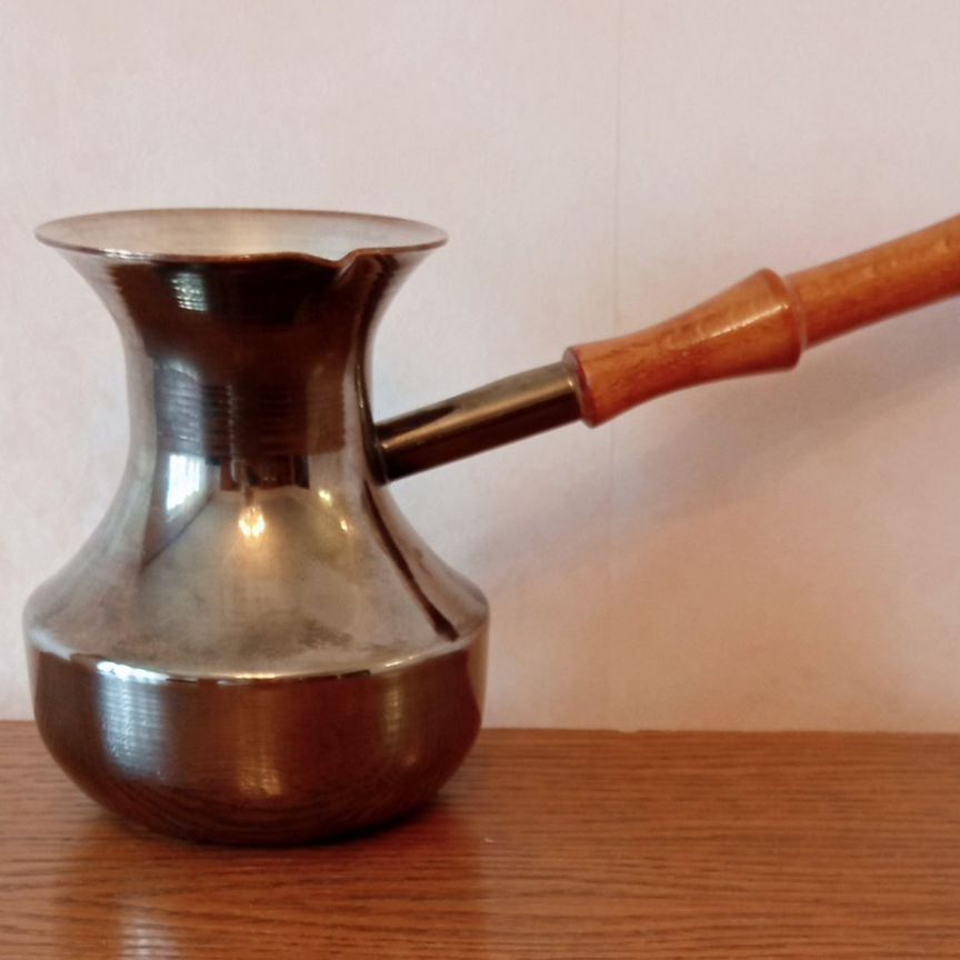 Турка медная 390мл новая джезва для кофе