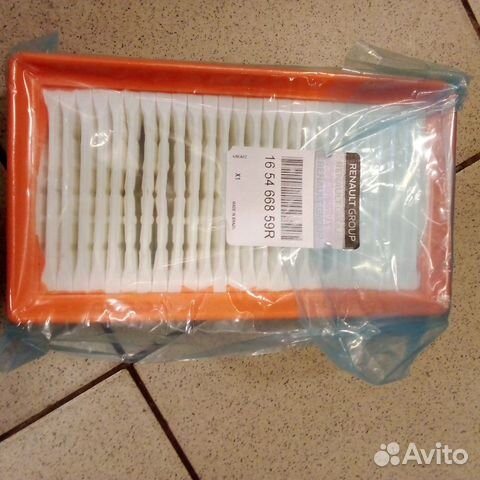 Фильтр воздушный двигателя 165466859R купить в Самаре RENAULT ...