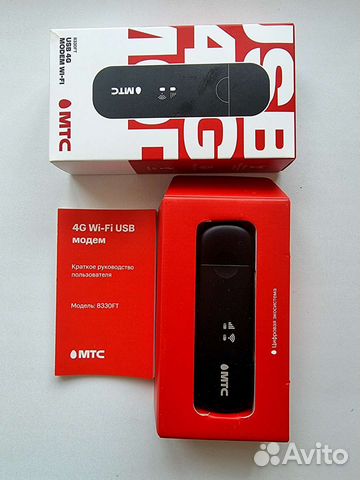 Usb модем 4g МТС купить в Санкт-Петербурге | Электроника | Авито