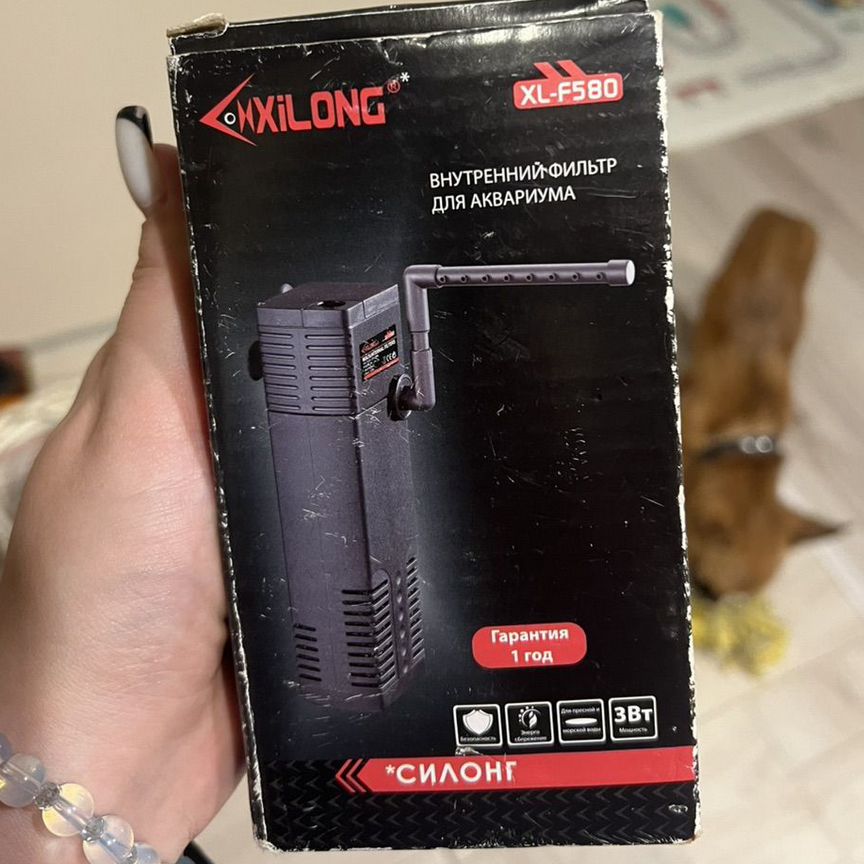 Внутренний фильтр для аквариума новый