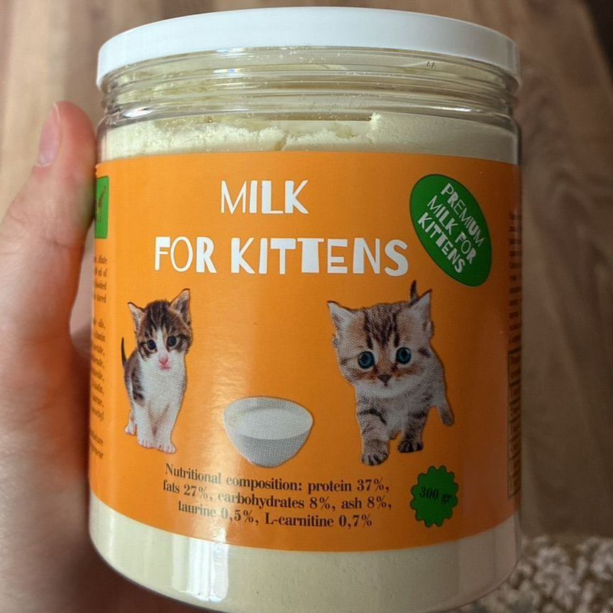 Молочная смесь для котят