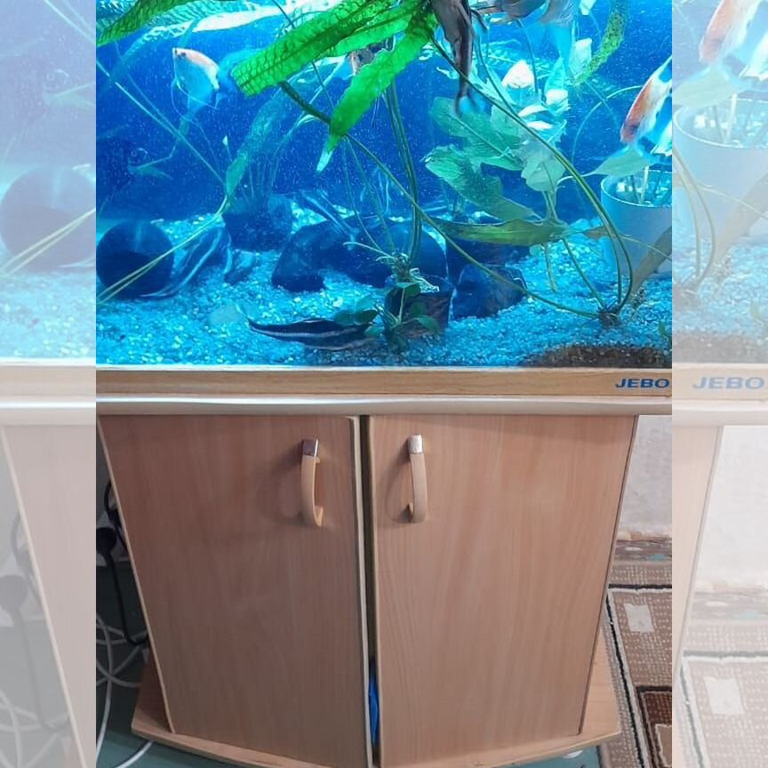 Аквариум с тумбой jebo