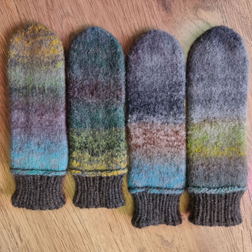 Шерстяные валяные носки для собаки