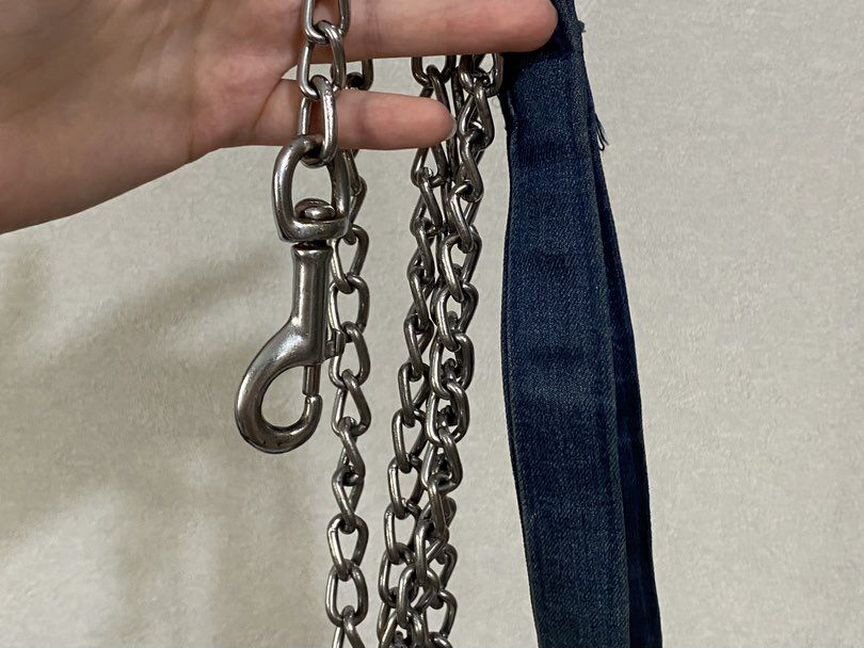 Цепь поводок для собаки