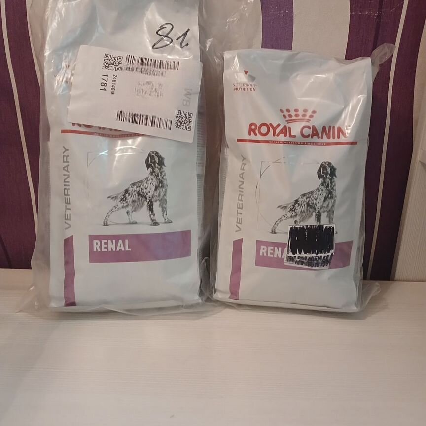 Корм для собак royal canin renal