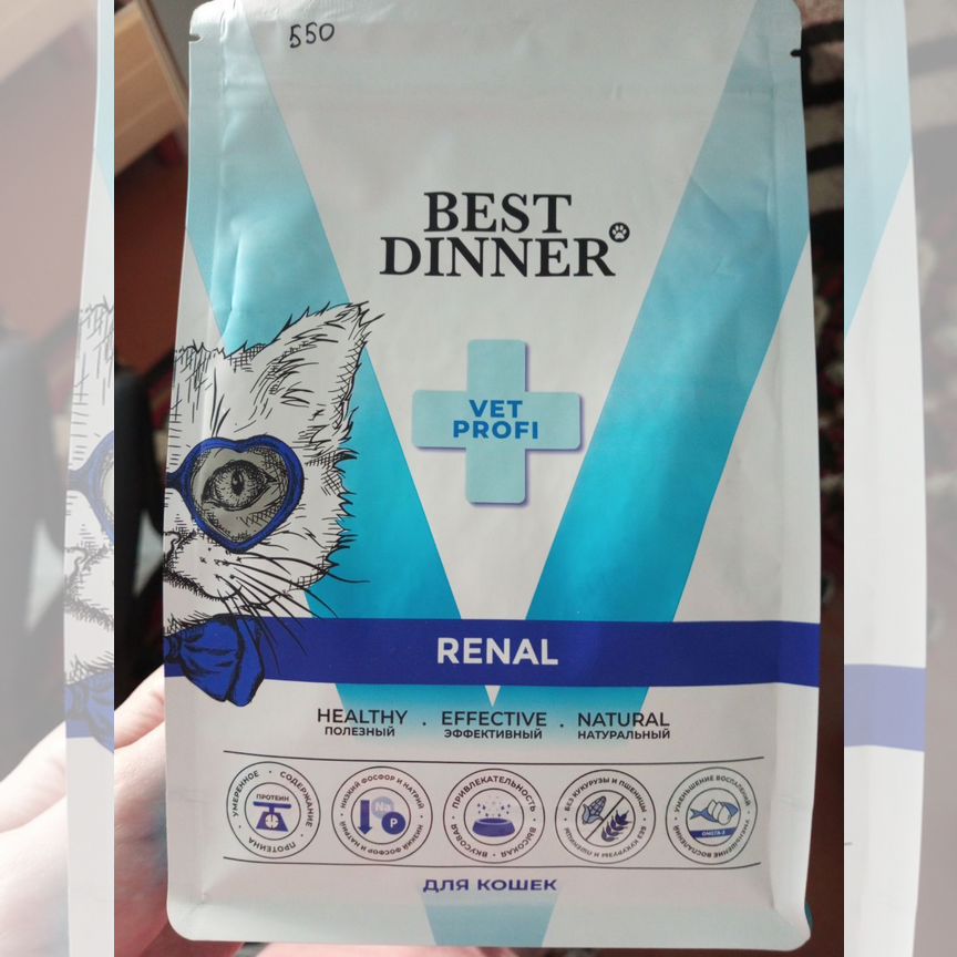 Best dinner renal корм для кошек