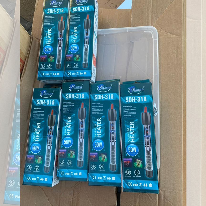 Нагреватель аквариумный shanda SDH-318 50 w,б.у