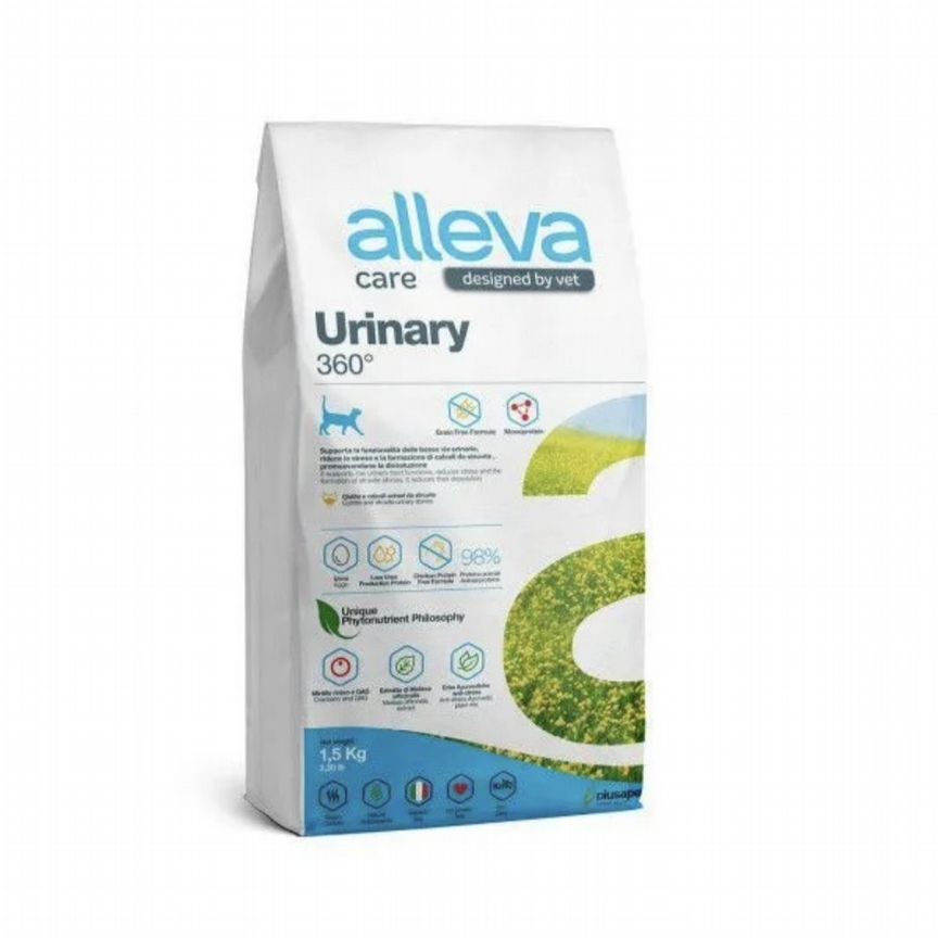 Корм для кошек alleva urinary