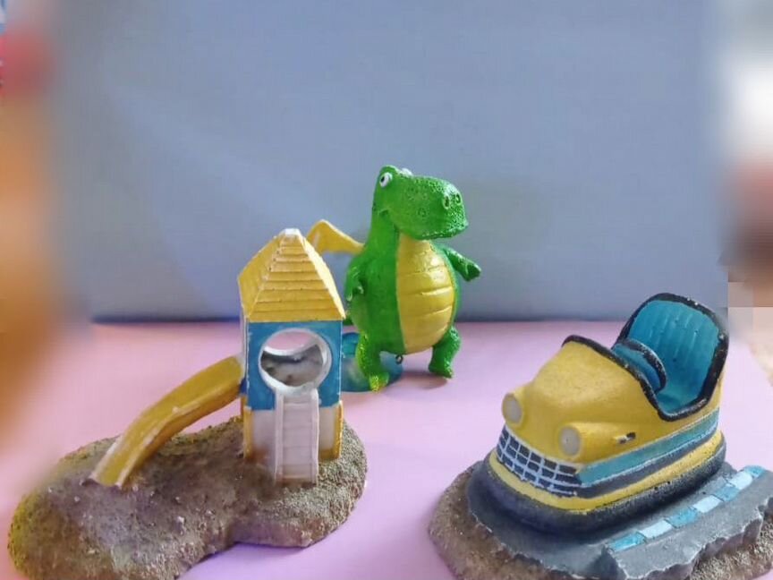 Декорации для аквариума б/у