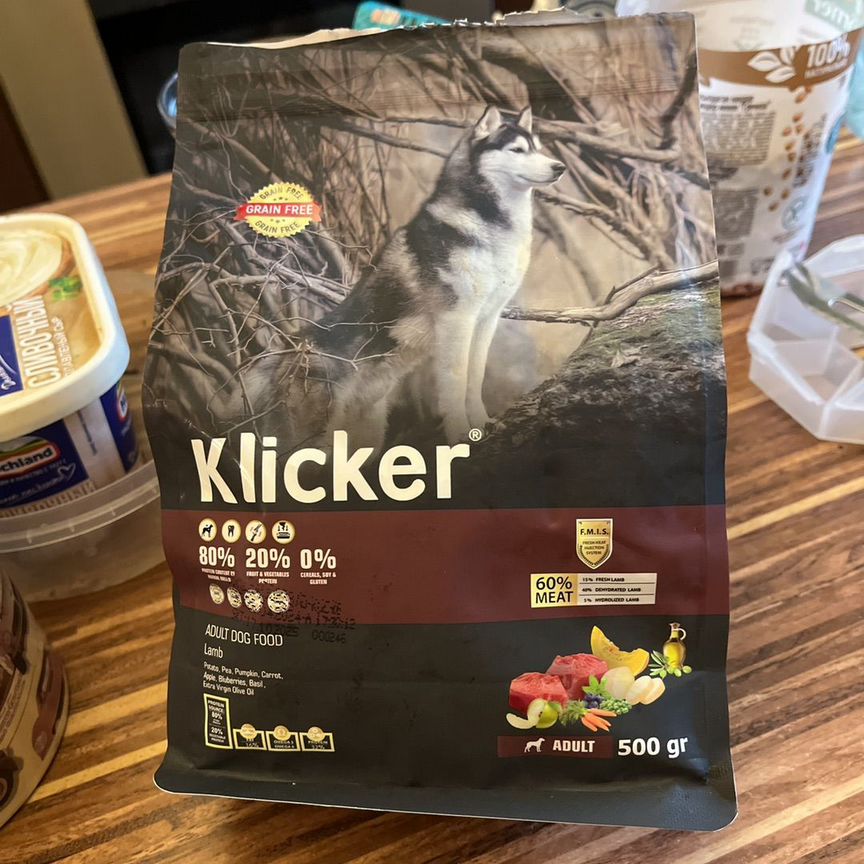 Корм для собак klicker