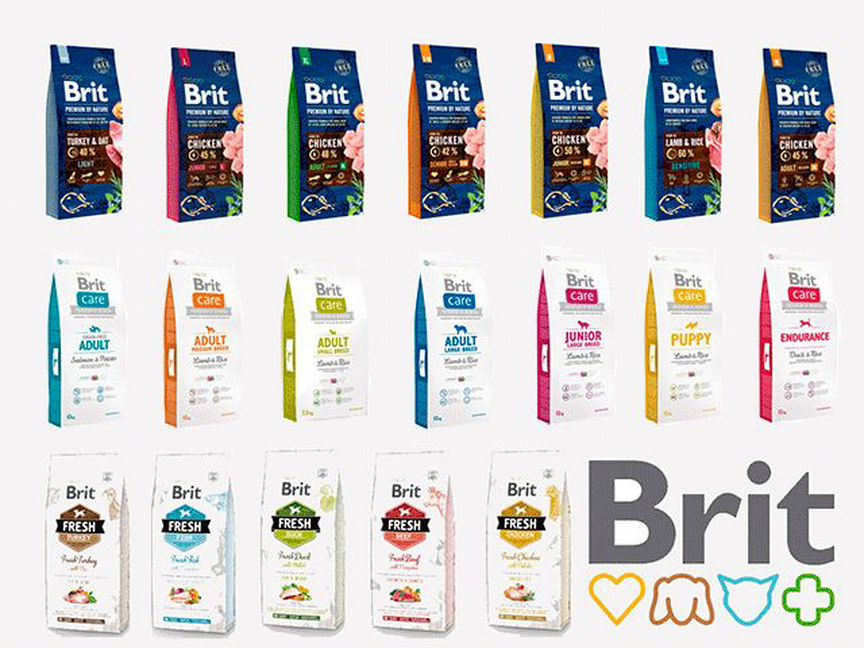 Корм Brit для собак (вся линейка)