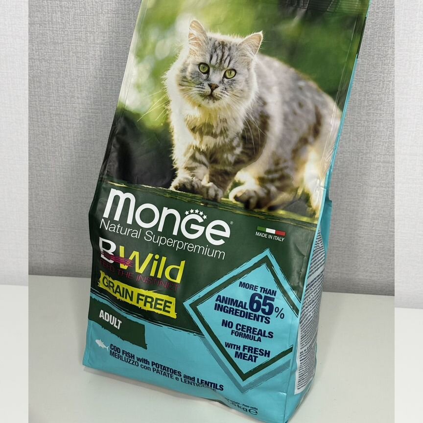 Корм для кошек monge