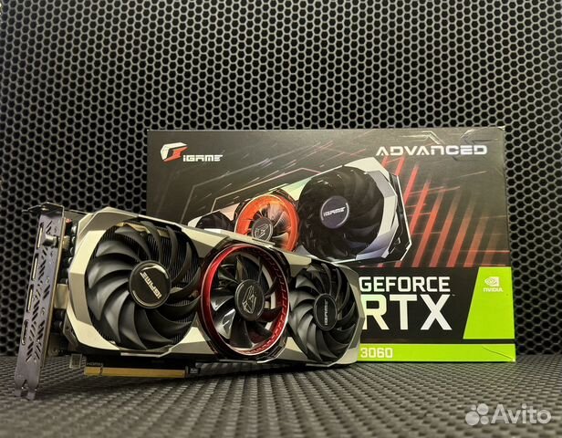 RTX 3060 Colorful iGame Advanced 12Gb купить в Москве | Электроника | Авито
