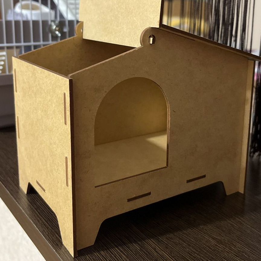 Домик для грвзунов деревянный