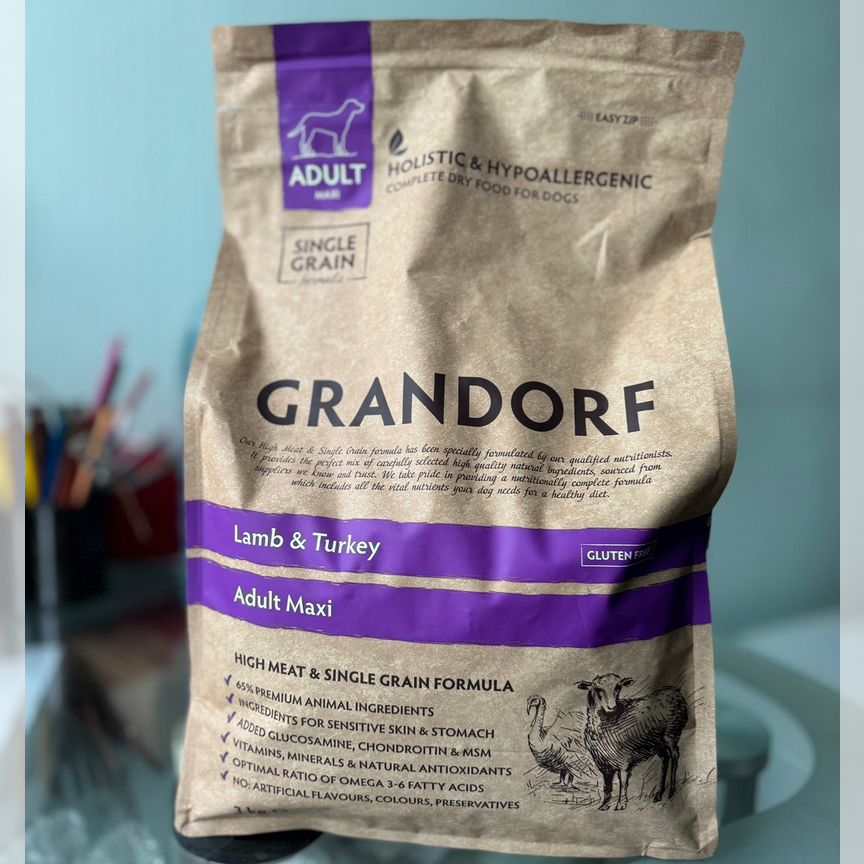 Корм для собак grandorf