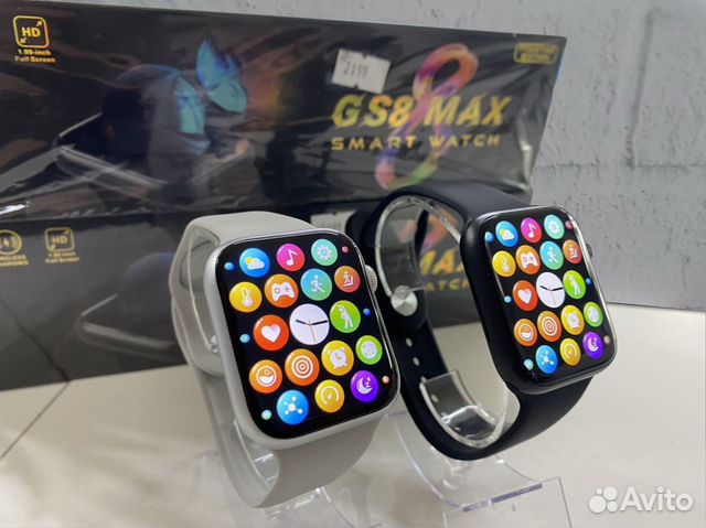 Часы Smart Watch GS8 MAX apple watch новые смарт купить в Октябрьском ...